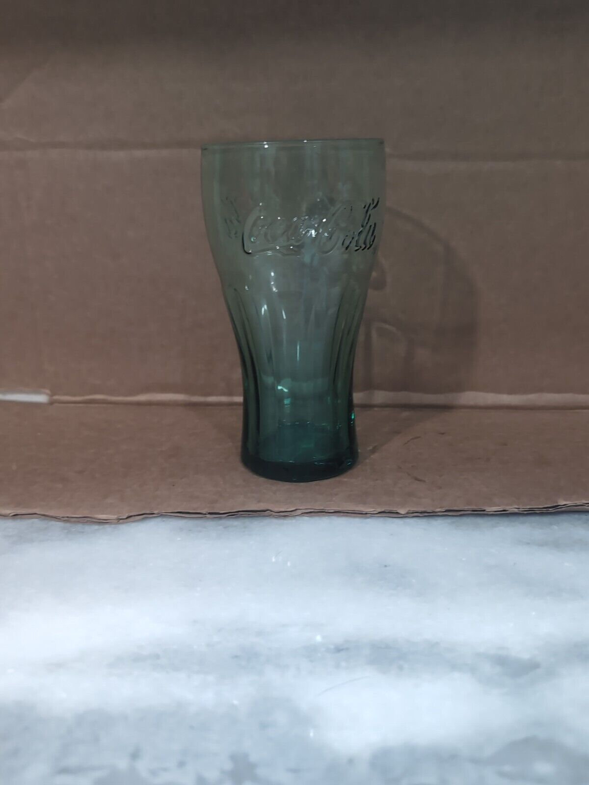 Coca Cola 1960's Teal Tumbler Glass, Vintage Single Drinking Glass ...