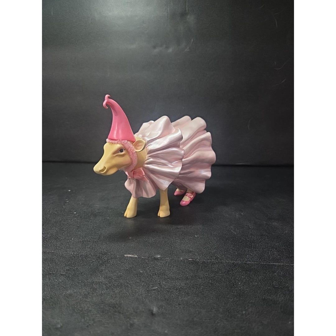 Cow Parade the Wizard of Oz Ballerina Munchkin Cow Figurine, Westland ...