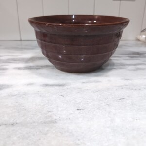 Marcrest Stoneware Mixing Bowl Vintage Kitchenware 9 D X 4.5 H, Oven ...