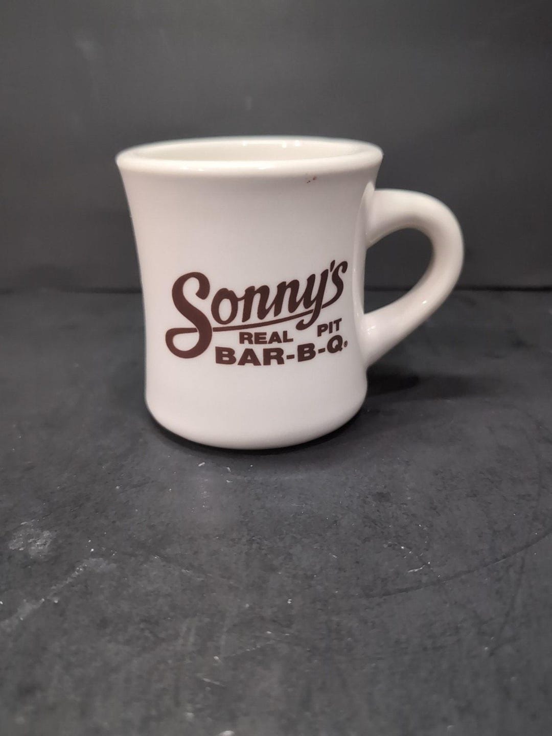 Sonny’s Real Pit Bar-b-que Coffee Mug, Ultima China Mug, BBQ Coffee Cup ...