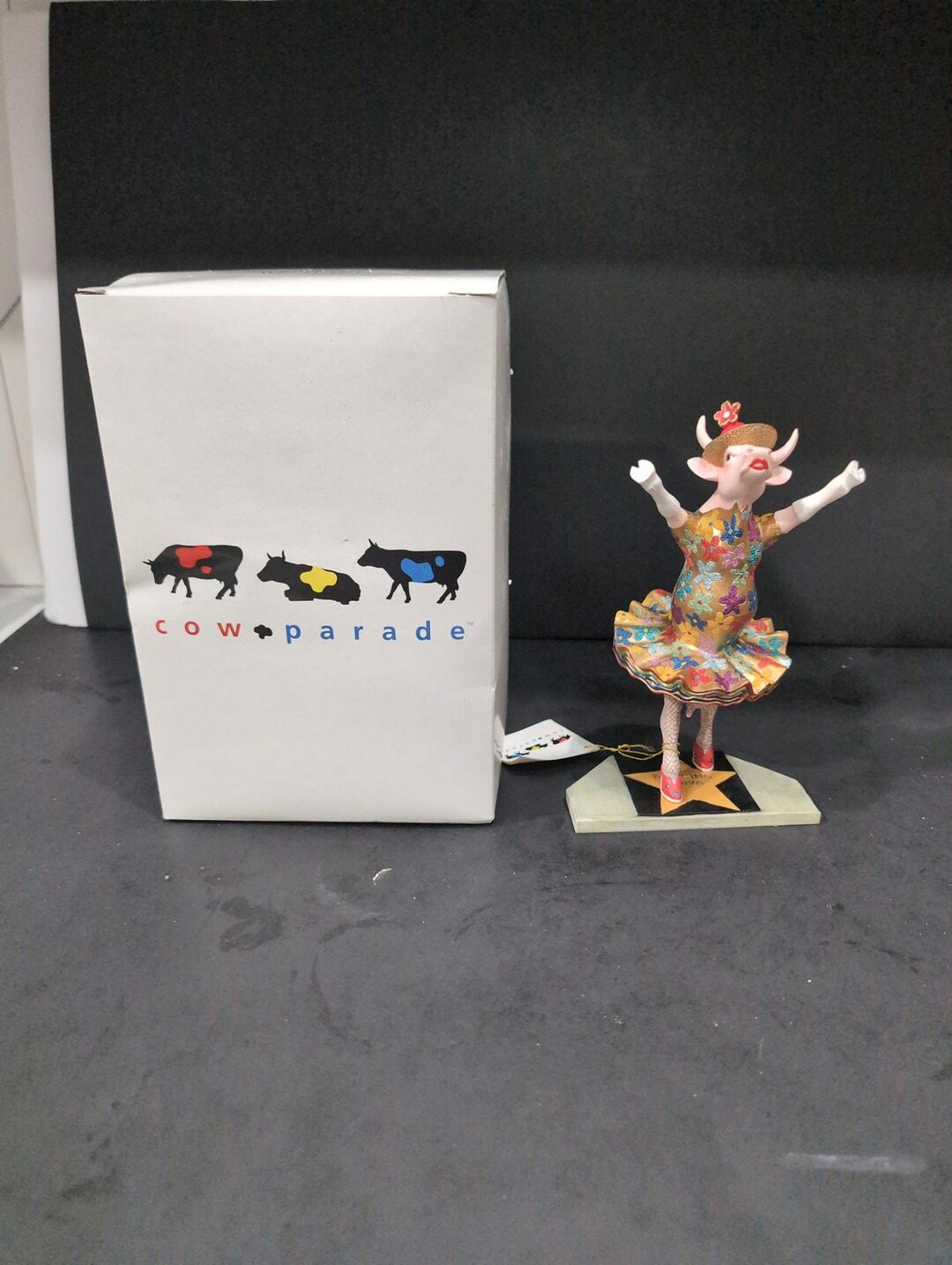Cow Parade Dancing Diva Cow Figurine, Westland Giftware, Collectible ...