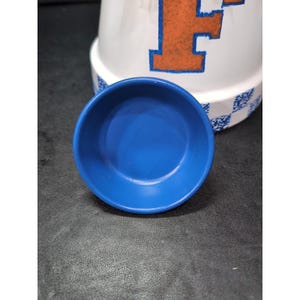 Florida Gators Glass Candy Jar, Handmade Canister With Lid, Fan Home ...