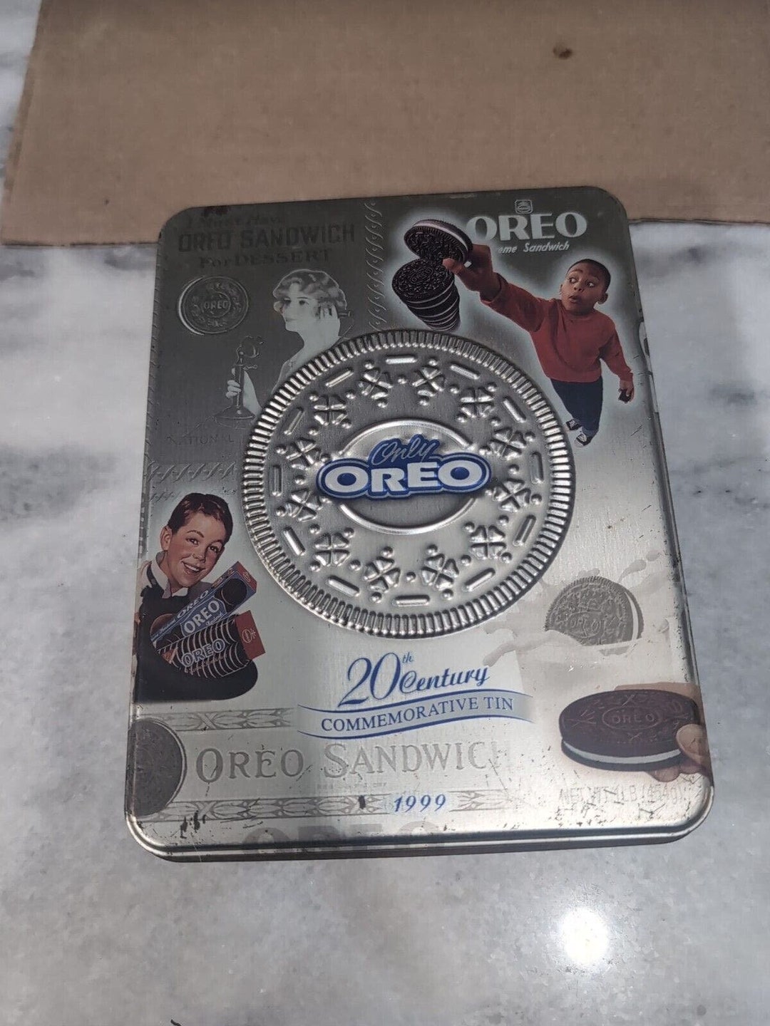 OREO 20th Century Tin Commemorative Edition, Vintage 1999 Collectible ...