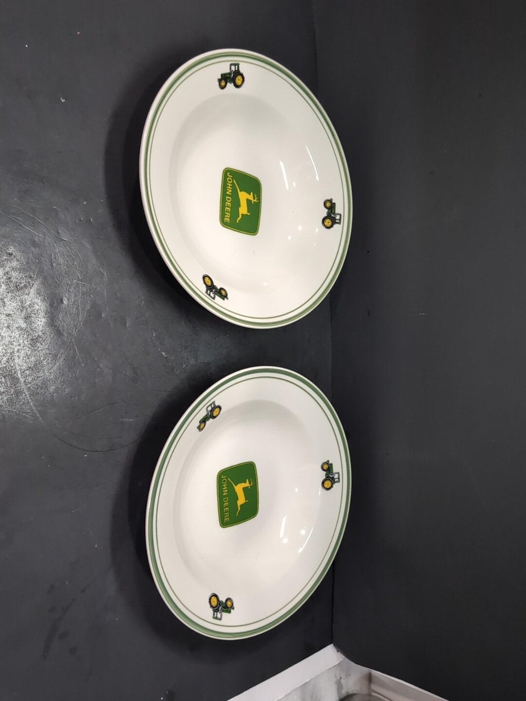 John Deere Tractor 9" Soup Salad Bowls, Gibson Dinnerware Replacement ...