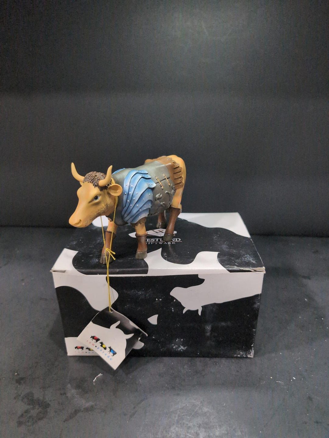 Cow Parade Gladiator Cow Figurine, Westland Giftware, Collectible ...