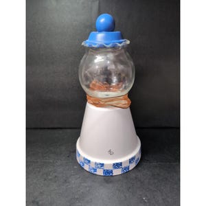Florida Gators Glass Candy Jar, Handmade Canister With Lid, Fan Home ...