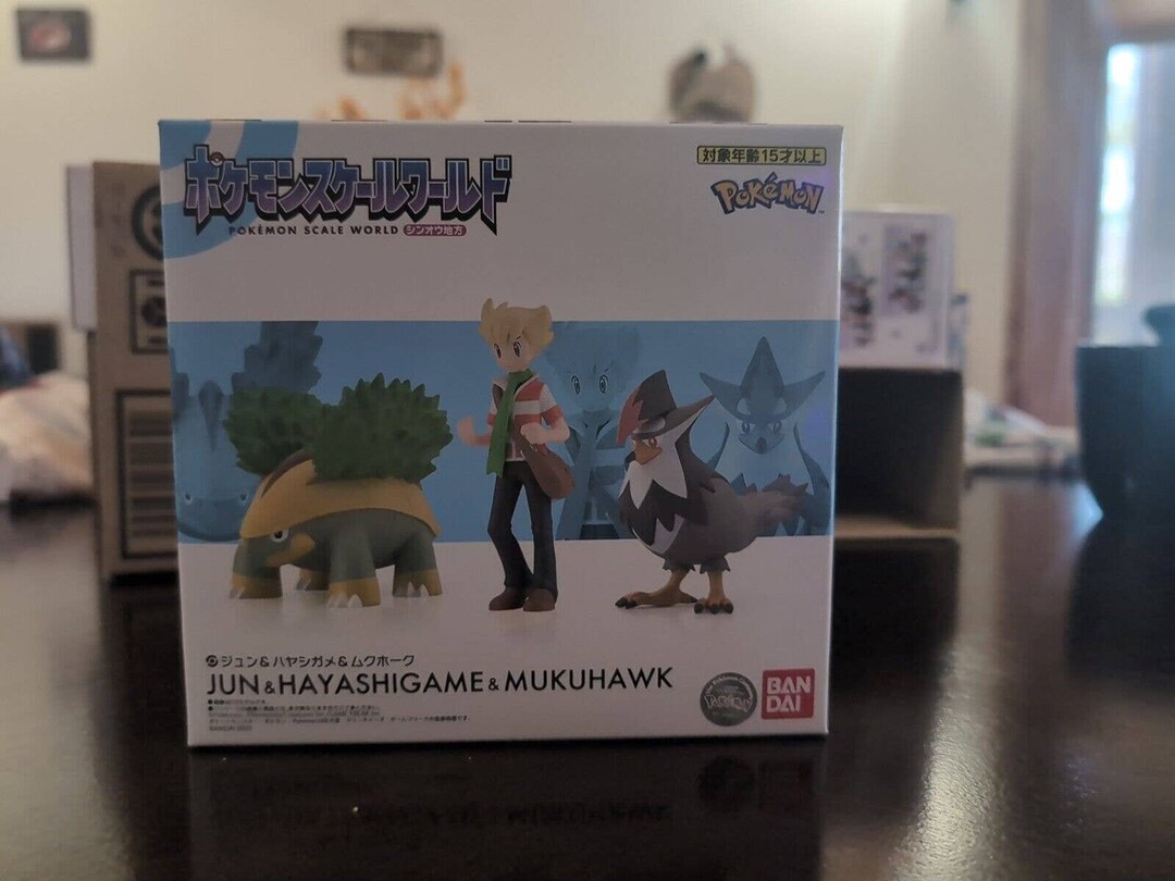 Bandai Sinn_region Jun Hayashi Turtle_mukuhawk Pokemon Scale World - Etsy