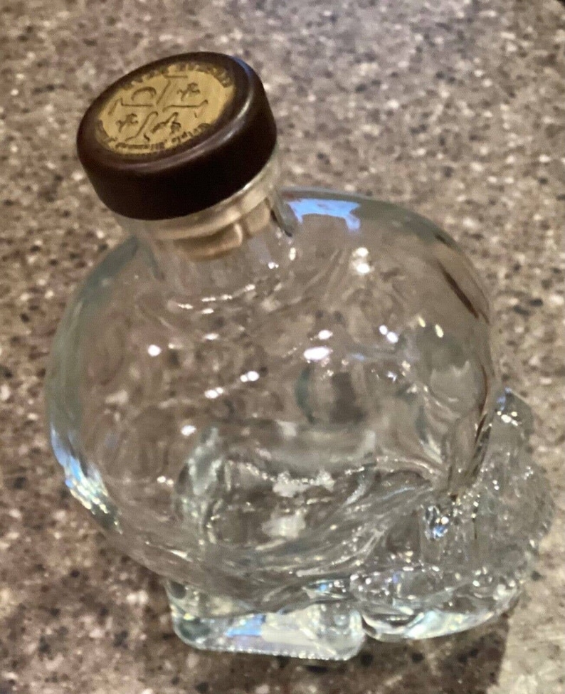 Triple Diamond Head Skull Vodka Glass Bottle 750ml Skeleton Liquorclear ...