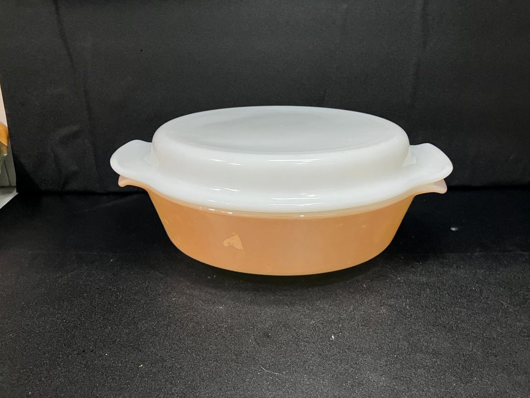 Anchor Hocking Fire King 1.5 Quart Casserole Dish W/ Lid, Vintage Oven ...