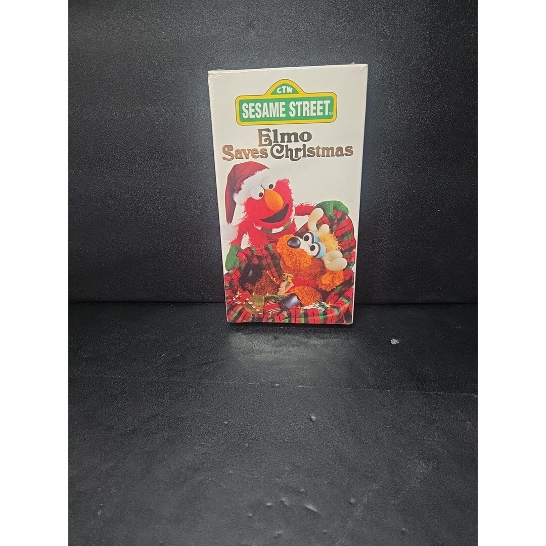 Elmo Saves Christmas VHS 1996, Sesame Street Special, Maya Angelou ...