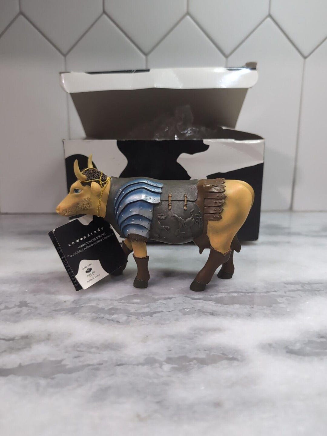 Cow Parade Gladiator Cow Figurine, Westland Giftware, Collectible Cow ...
