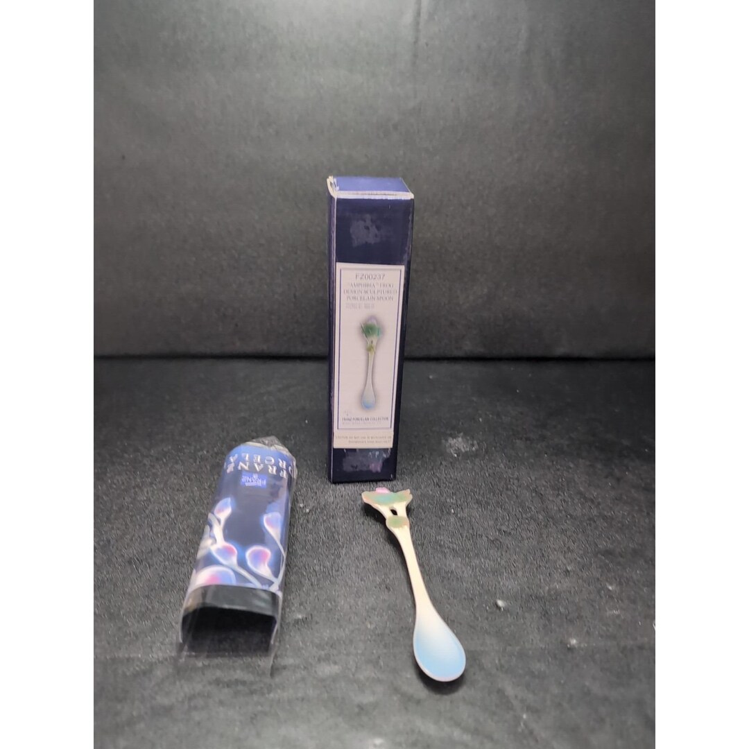 Franz Porcelain Amphibia Collection Sculptured Spoon FZ00237 ...