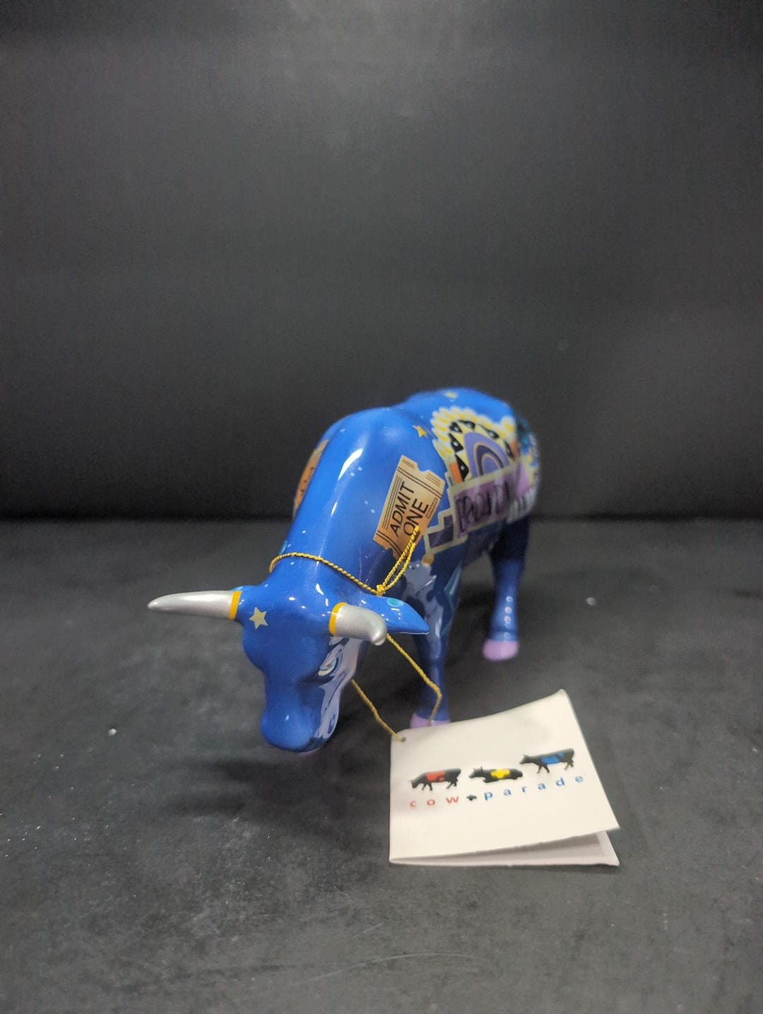 Cow Parade Broadway Cow Figurine, Westland Giftware, Collectible ...
