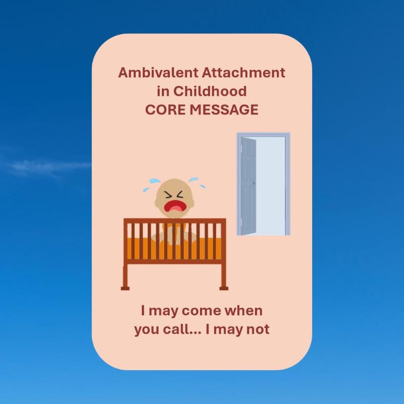 Understanding Attachment Cards for Counsellors, Therapists ...
