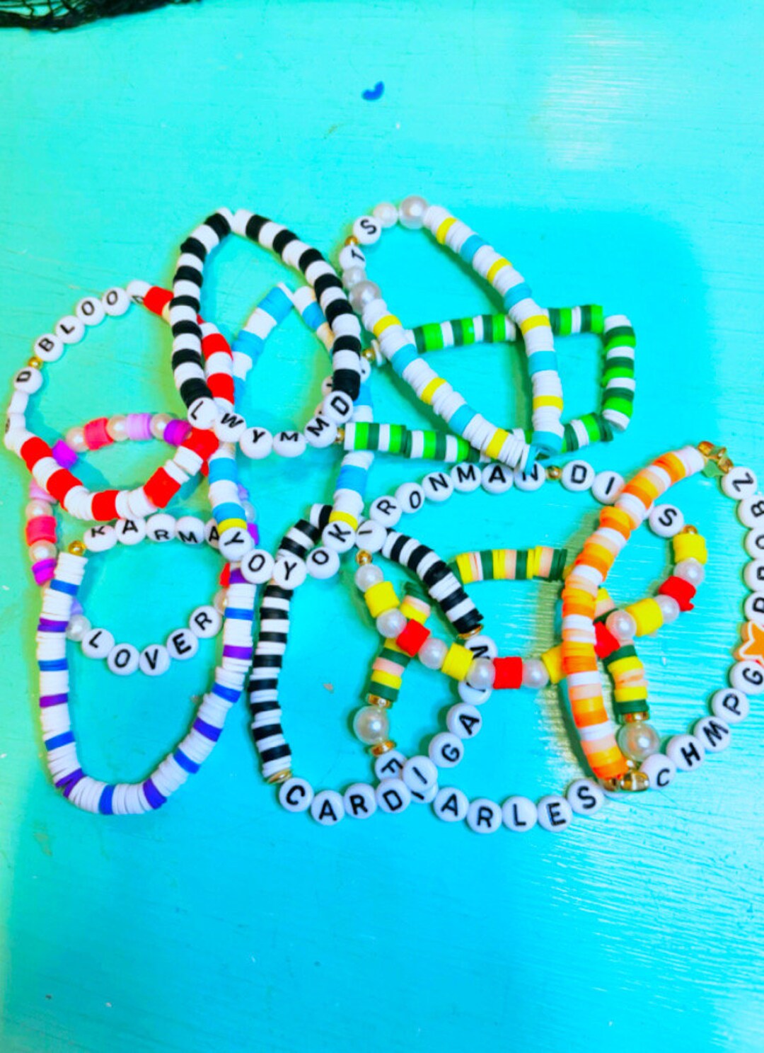Custom Swiftie Bracelets - Etsy
