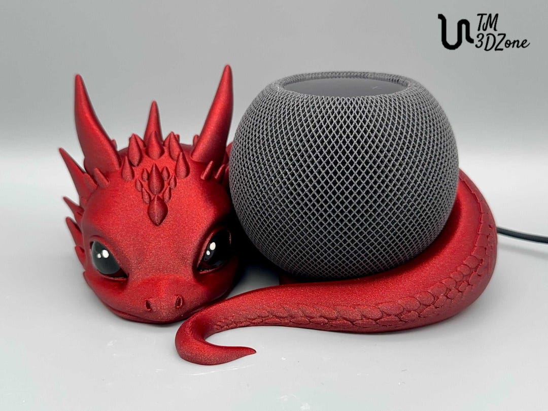 Baby Dragon Stand With Hand-painted Eyes Compatible With Apple HomePod ...
