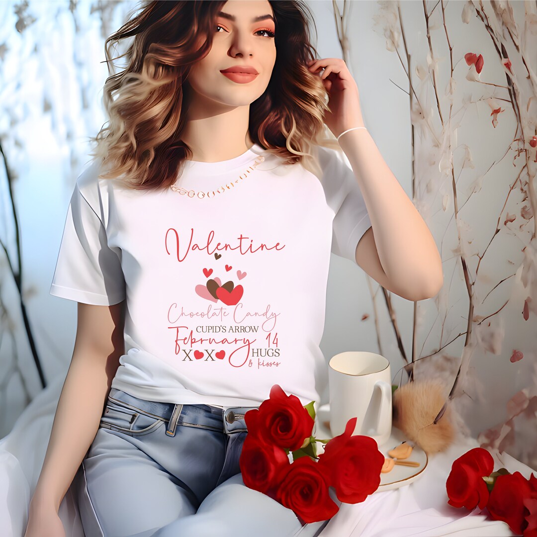 Shirt With Valentine's Message, Shirt for Lovers, Friendship Gift ...