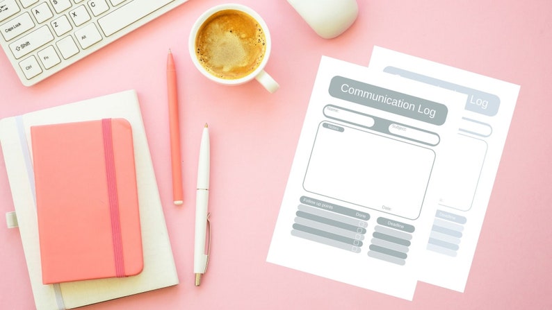 Communication Log, Call Log, Client Tracker, Conversation Tracker ...