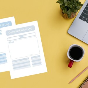 Communication Log, Call Log, Client Tracker, Conversation Tracker ...