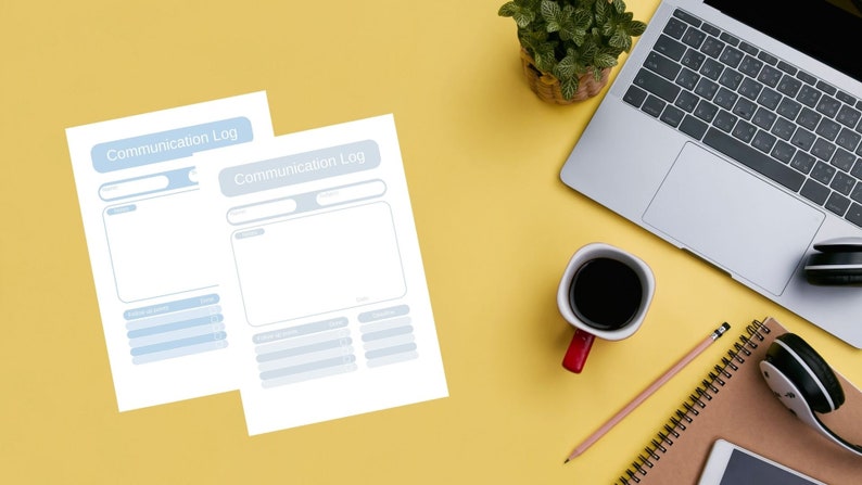 Communication Log, Call Log, Client Tracker, Conversation Tracker ...