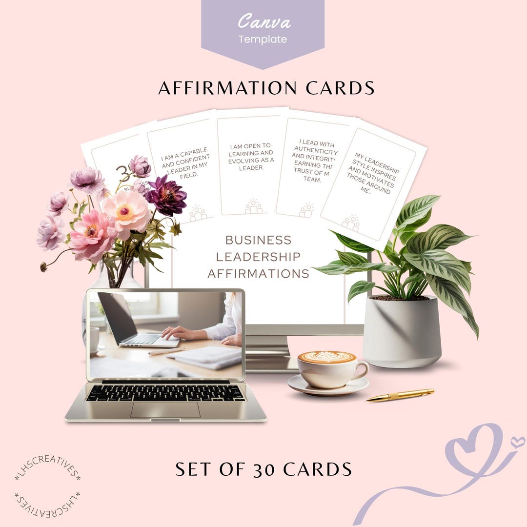 Affirmation Cards | Motivational 5x7 Cards for Personal Growth ...