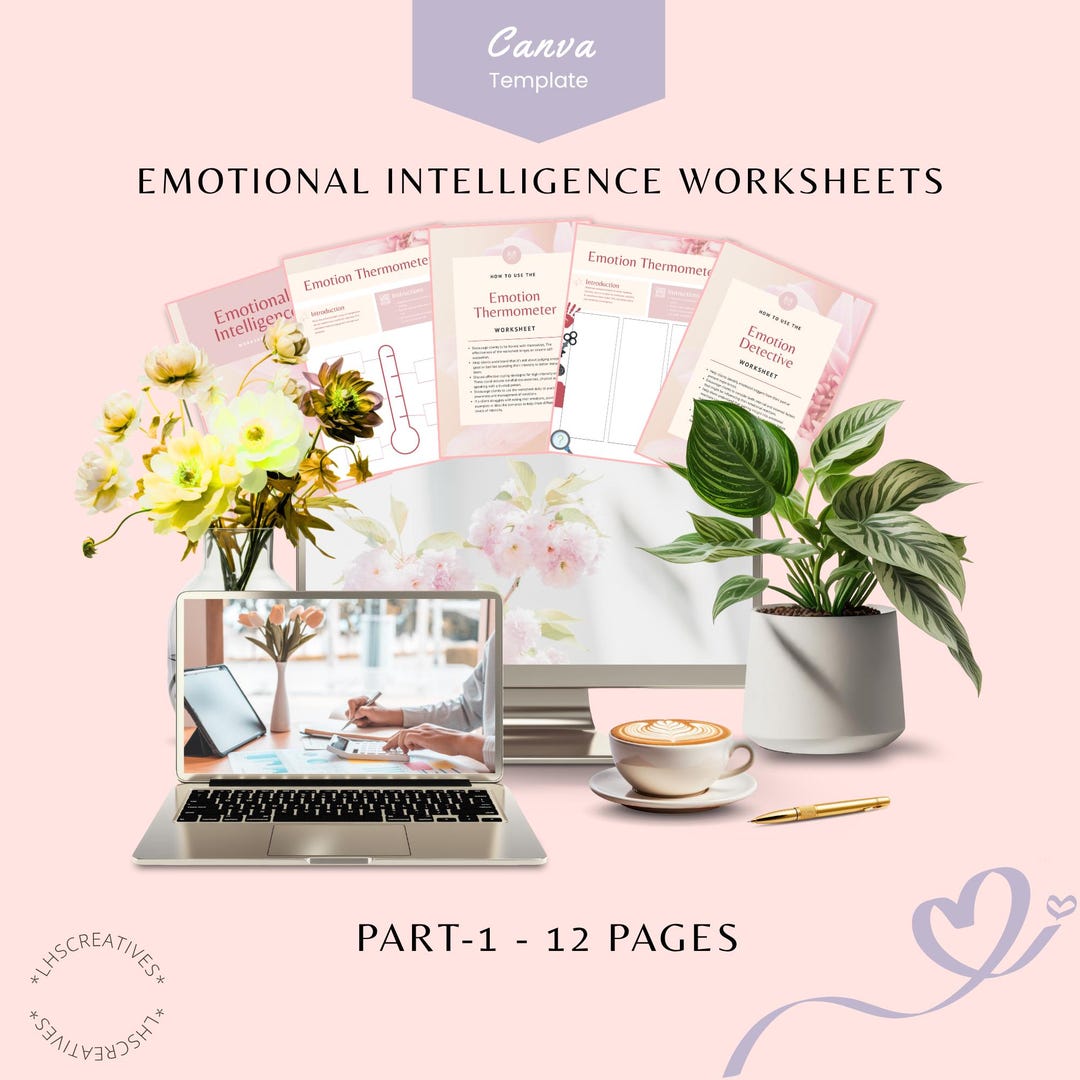 Emotional Intelligence Worksheet, Part 1 | Self-development & Personal ...