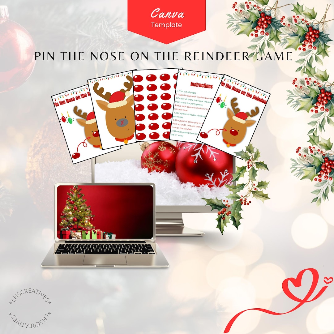 Christmas Reindeer Game | Holiday Fun for Kids | Party Planning ...