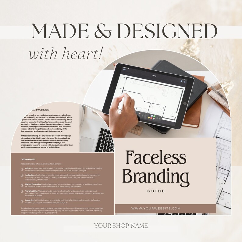 Faceless Digital Branding Guide | Faceless Brand Guide | Social Media Playbook | Faceless ...