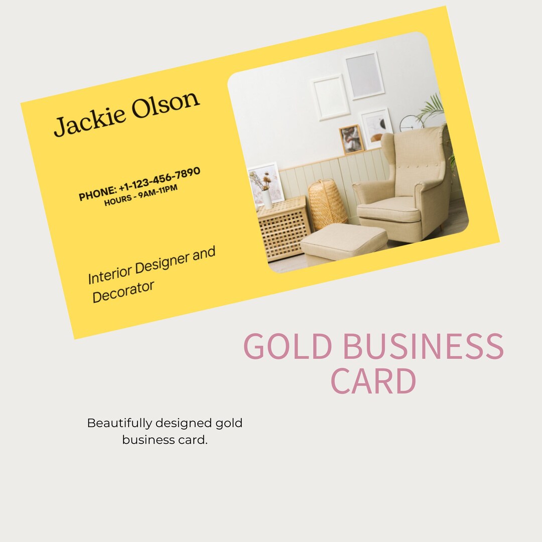 Interior Designer Business Cards Calling Cards E Design Home Renovation ...