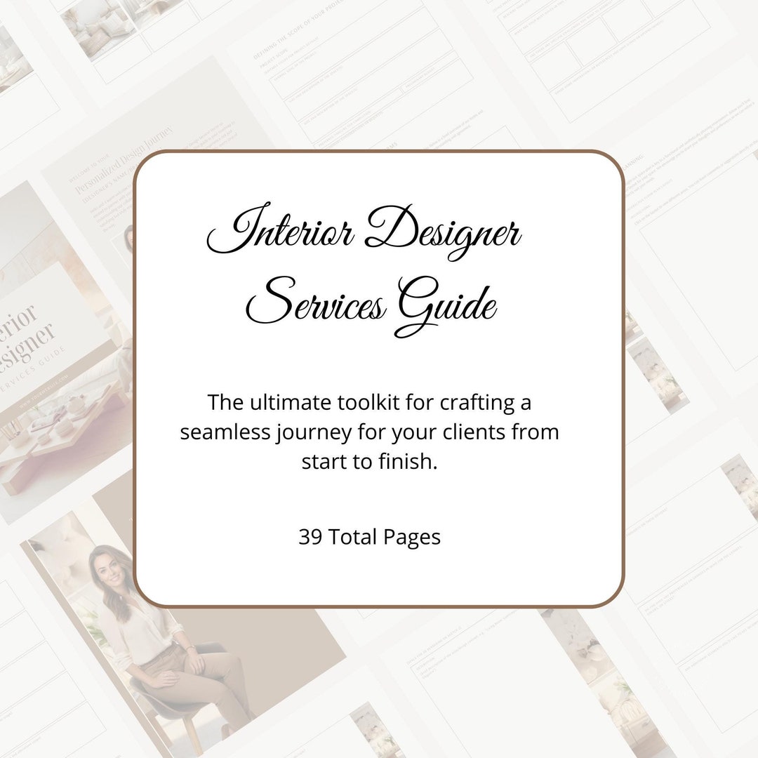 Interior Design Services Guide | Comprehensive Service Packages ...