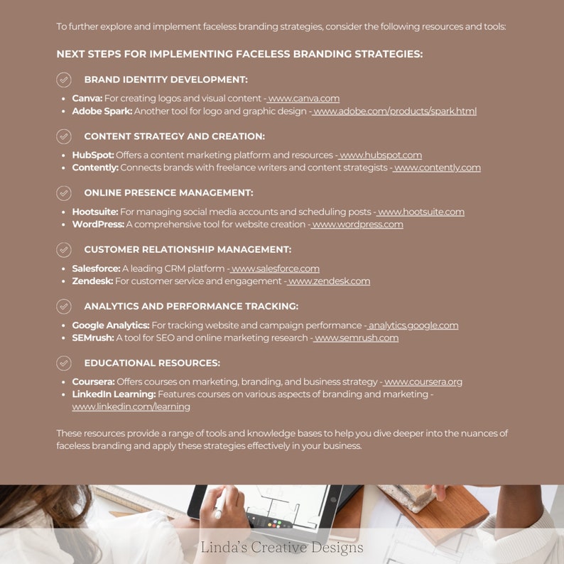 Faceless Digital Branding Guide | Faceless Brand Guide | Social Media Playbook | Faceless ...