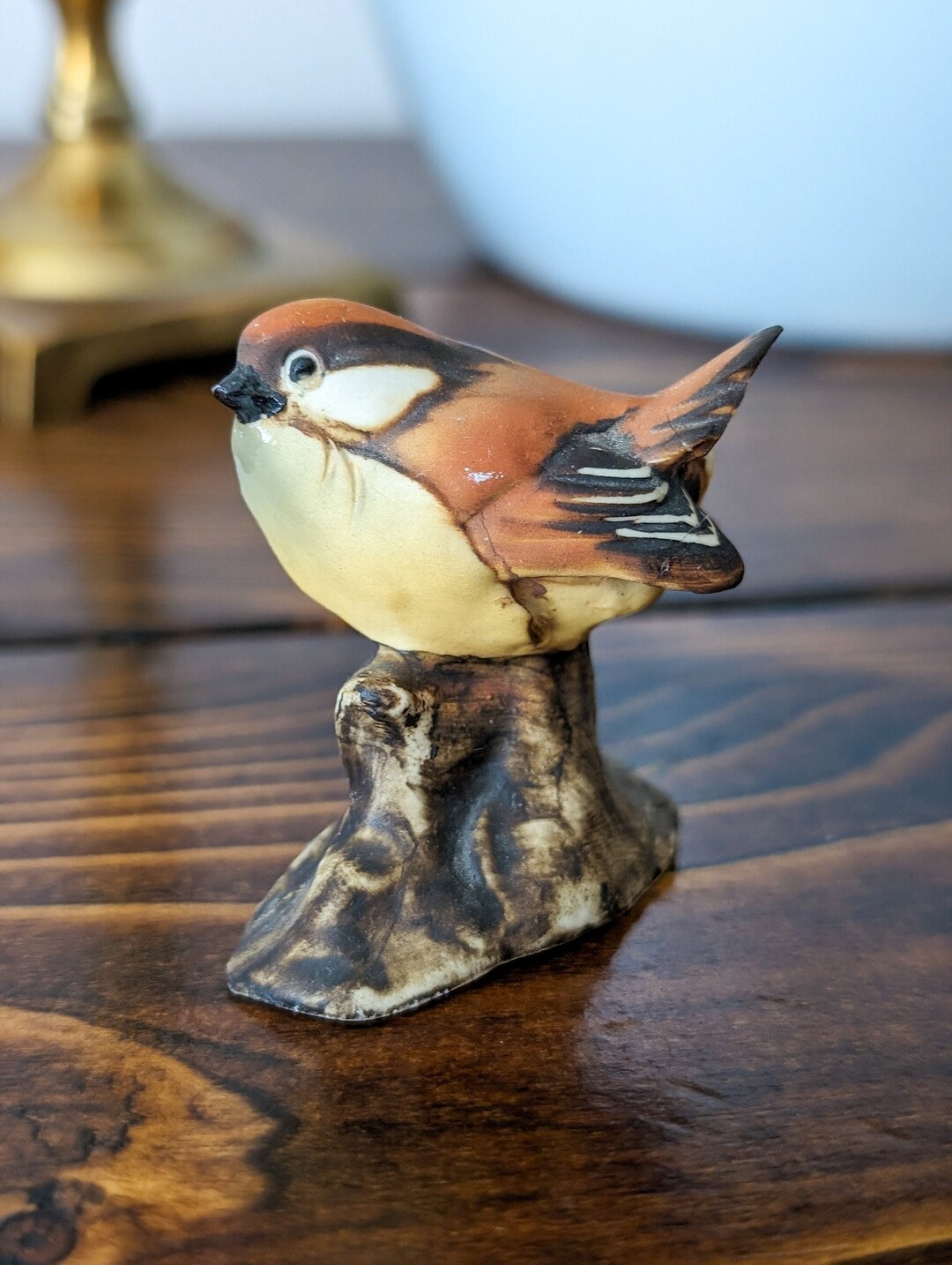 Small Capodimonte Porcelain Bird Figurine - Etsy