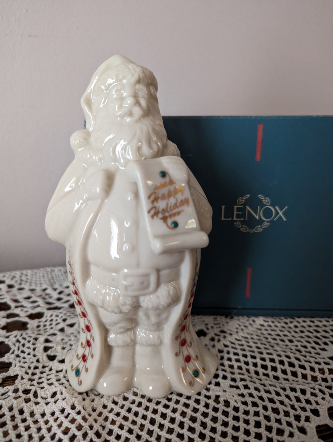 Vintage Lenox Santa China Jewels Collection, Issued 1994 - Etsy