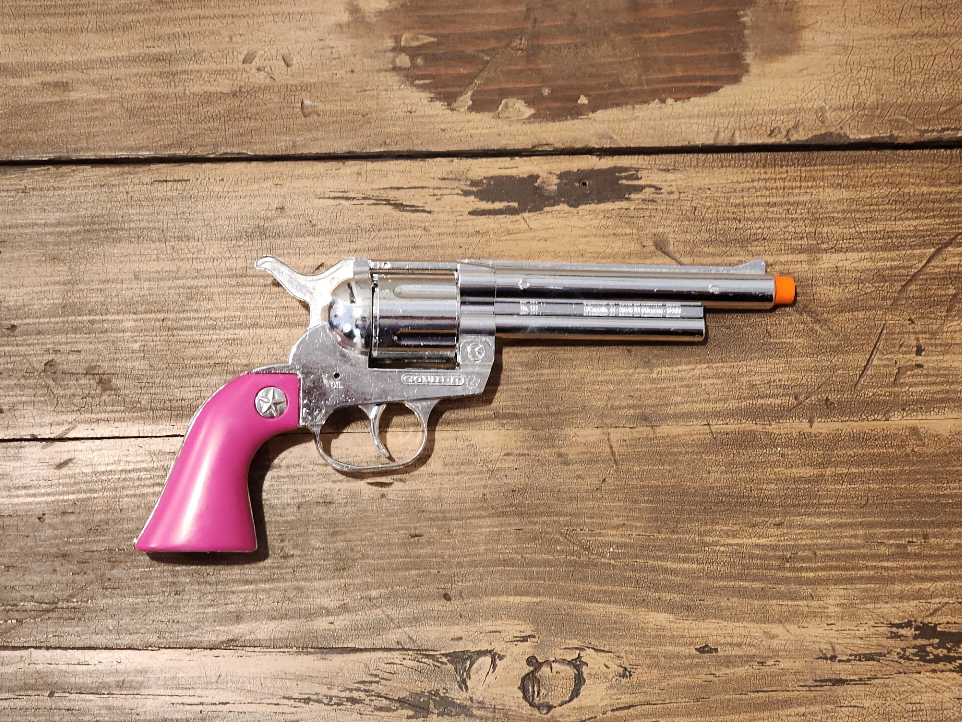 Cowgirl Diecast Revolver Colt Cap Gun New Condition Halloween Custome ...