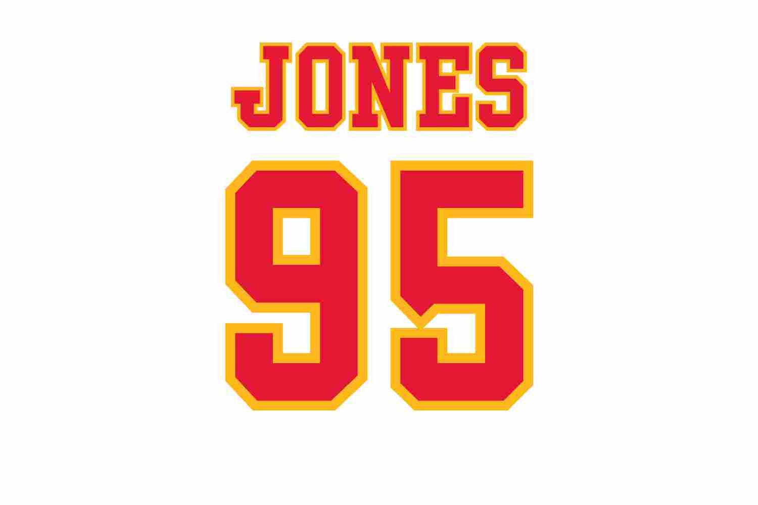 Jones 95 Jersey Design SVG Bundle Multiple File Formats Stickers Cricut ...