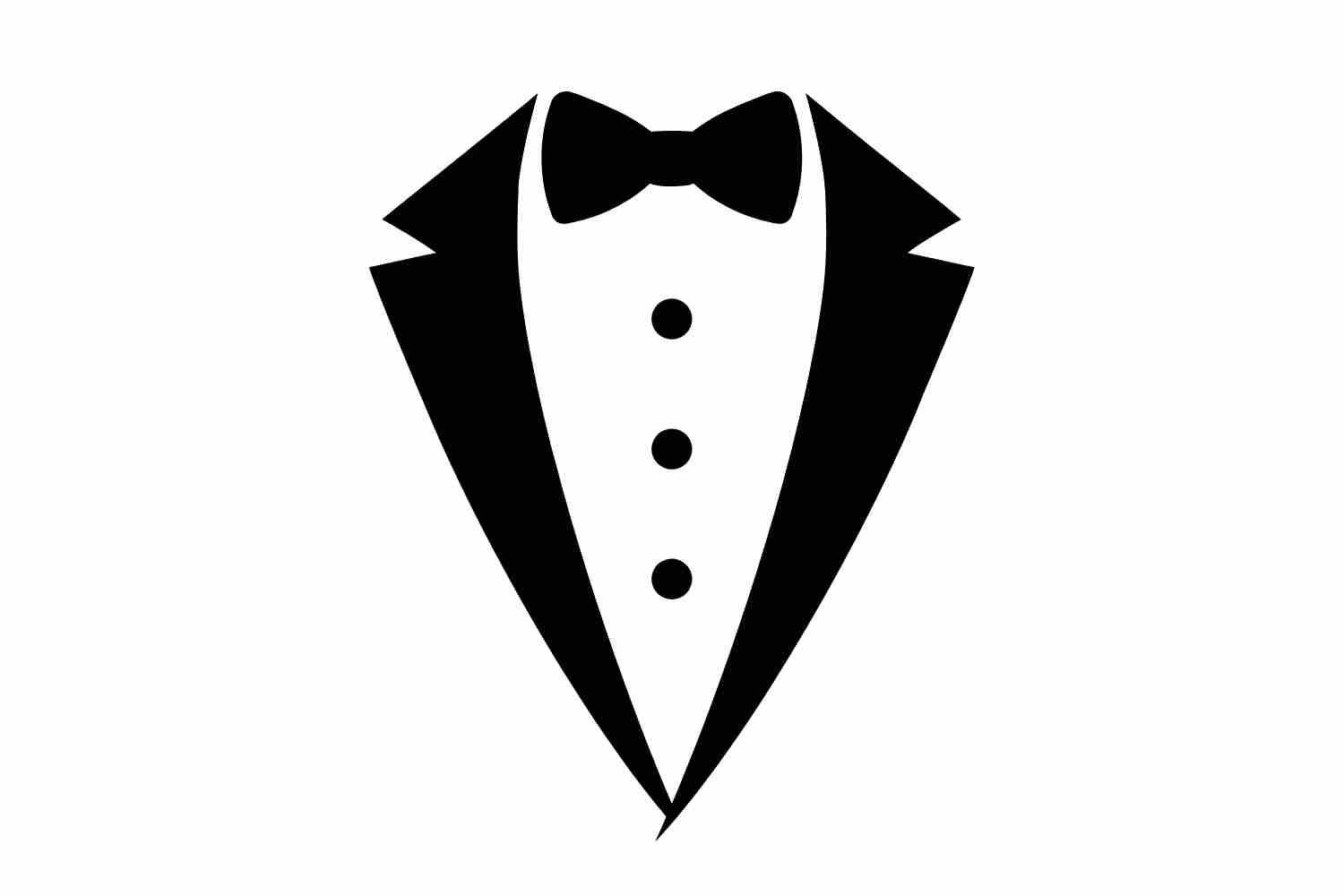Tuxedo Tux T-shirt Design SVG PNG Bundle Cricut Stickers Crafting Laser ...