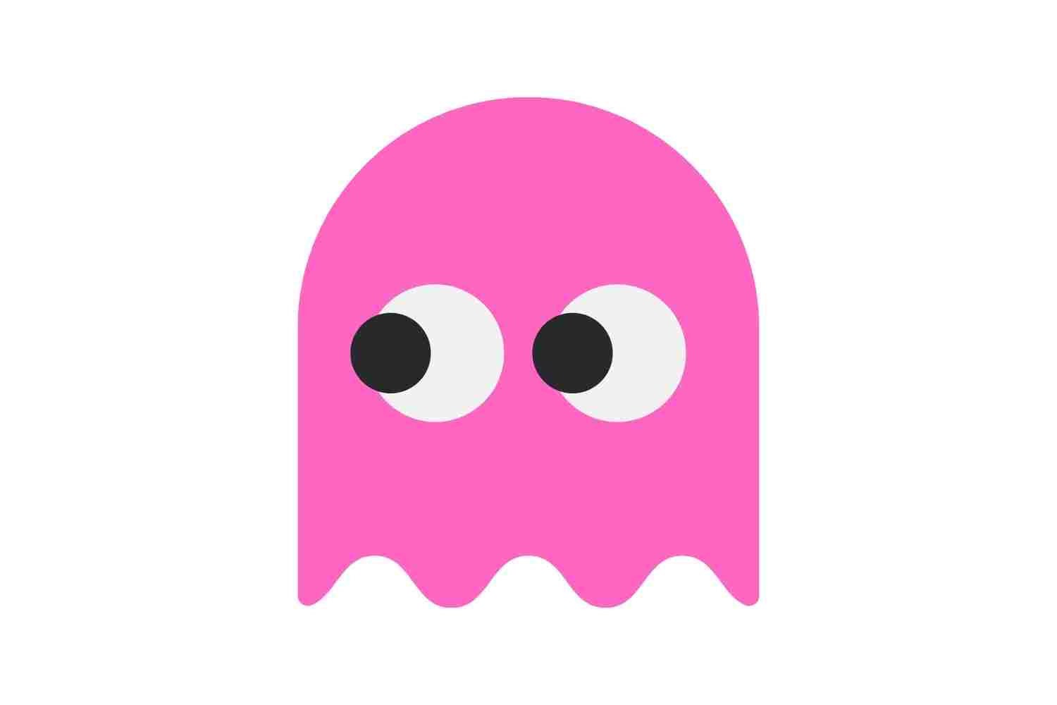 Pac Man Ghost Pinky Image SVG PNG Bundle Cricut Stickers Crafting Laser Files - Etsy