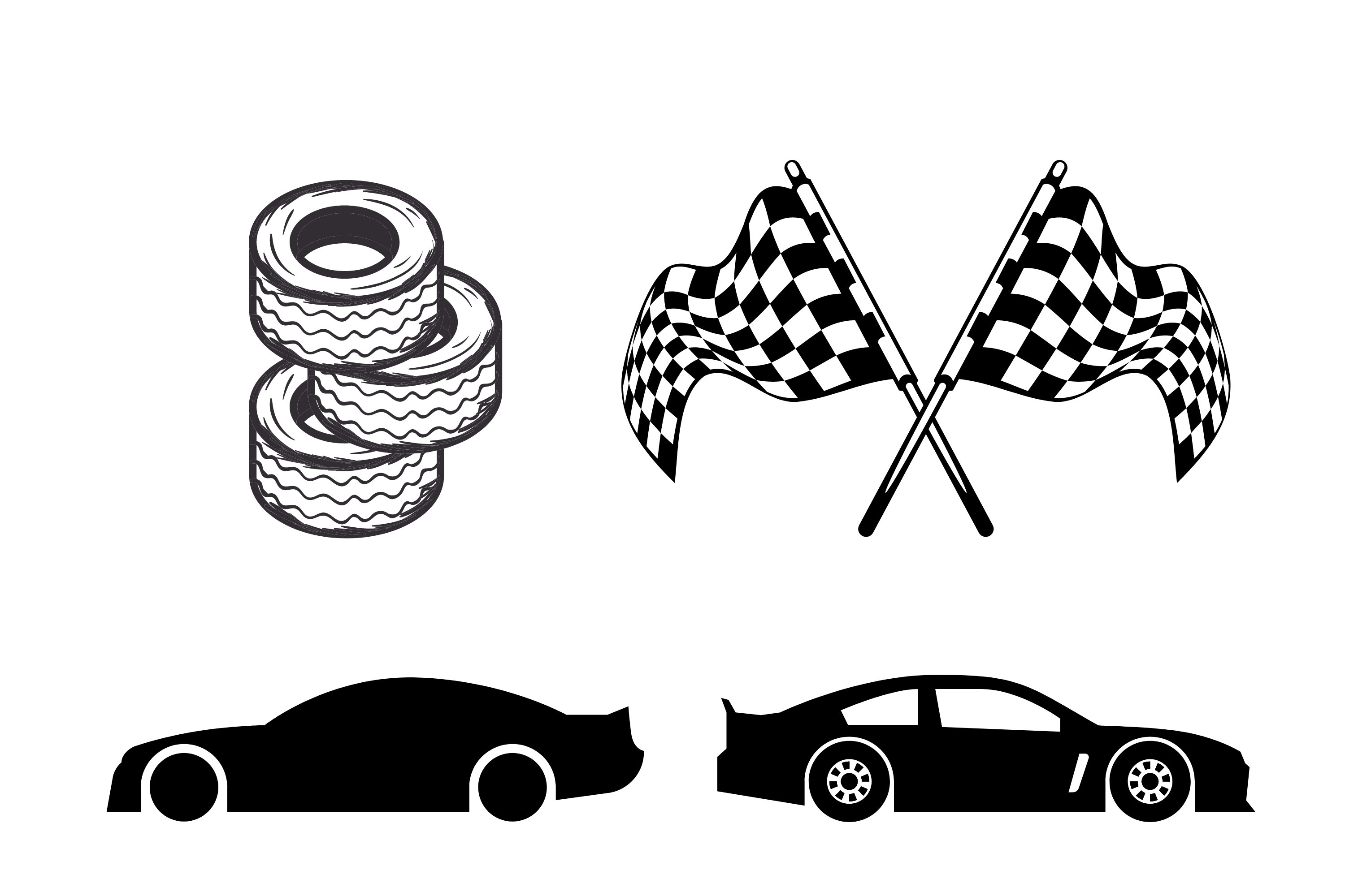 Nascar Race Car Theme SVG Bundle Daytona 500 Multiple File Formats - Etsy