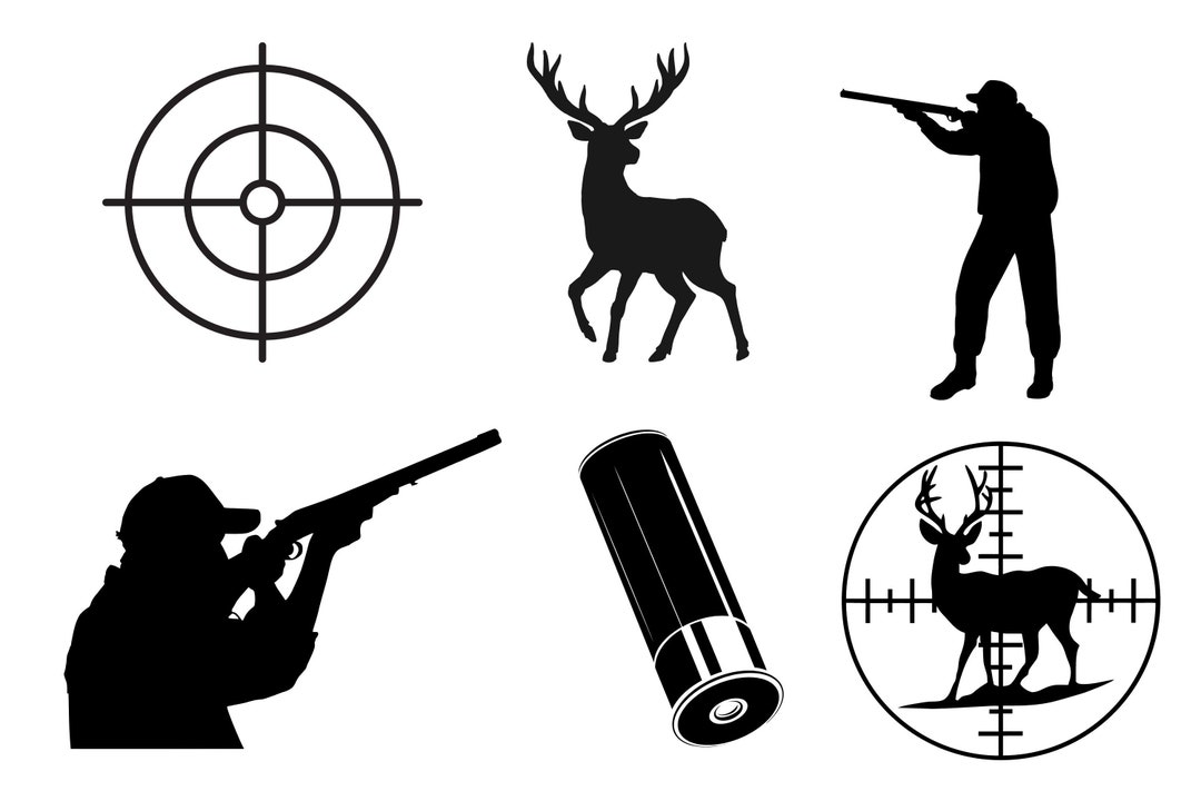 Hunting Themed SVG Bundle Designs Laser Files Multiple Formats Key ...