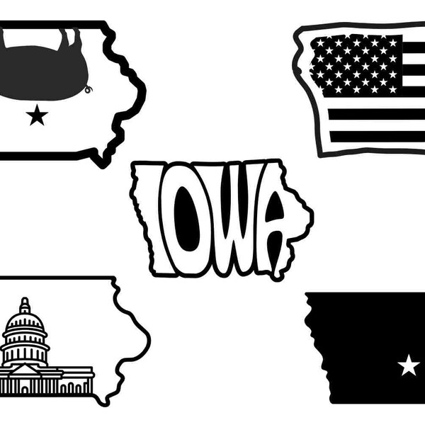 Iowa State Logo Svg - Etsy