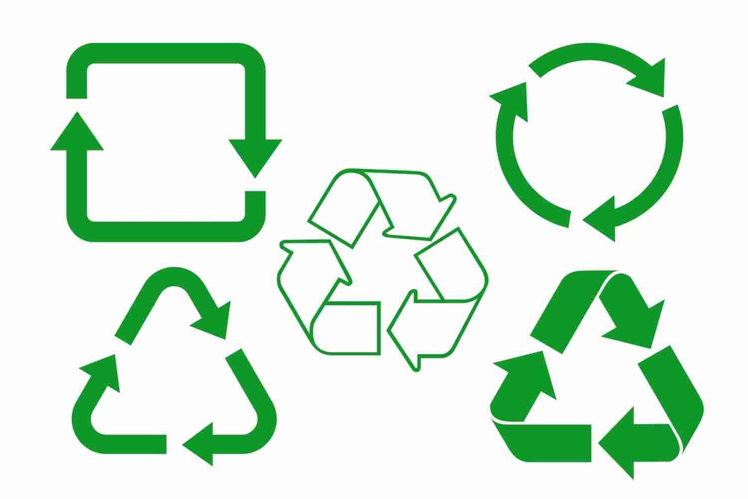 Recycle Arrows Rotating Designs PNG SVG Bundle Multiple File Formats ...