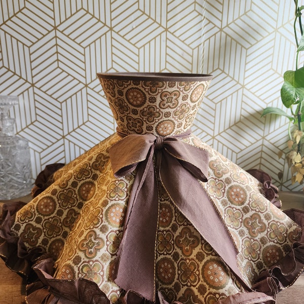 Ruffled Lamp Shade - Etsy