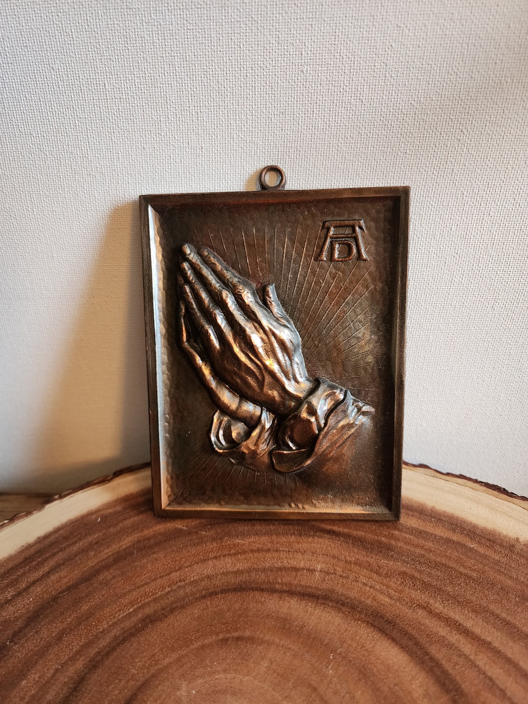 Vintage Albrecht Durer Praying Hand Religious Plaque - Etsy