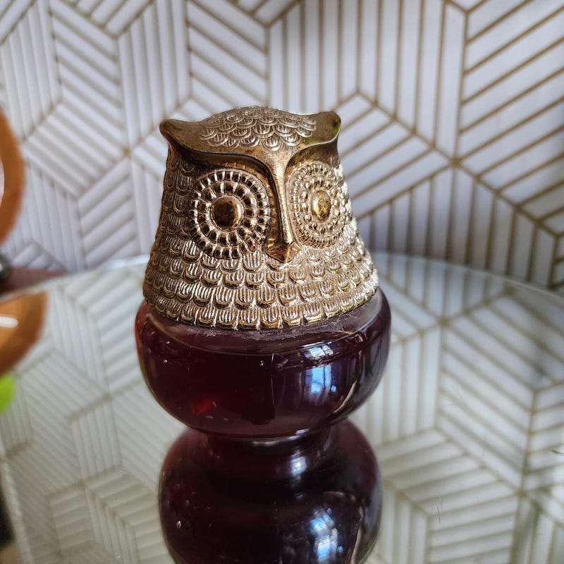 Owl Perfume Bottle - Etsy