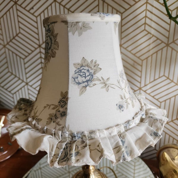 Ruffled Lamp Shade - Etsy