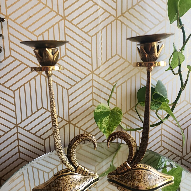 Flower Candlesticks - Etsy