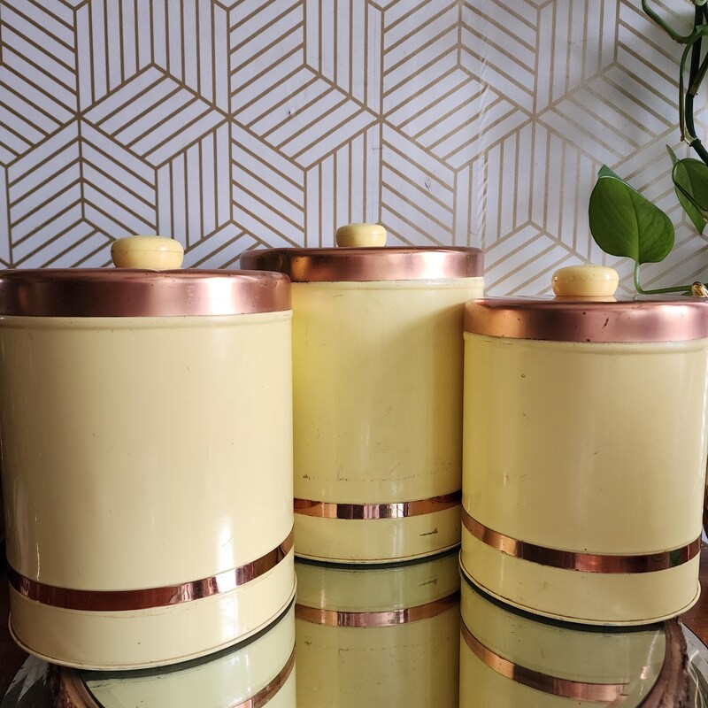Antique Canisters - Etsy