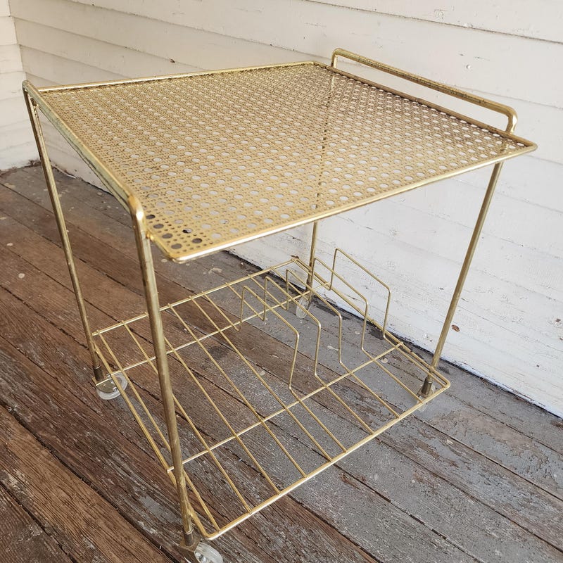 Mid Century Record Stand - Etsy