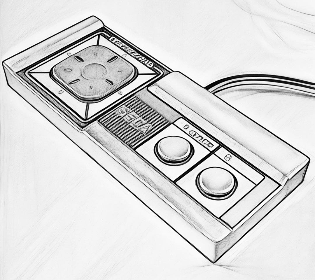 Sega Master System Controller / Game Pad - Etsy