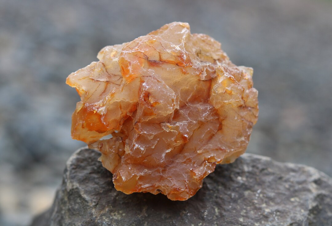 176 G Medium Yellow Washington Carnelian Agate - Home Decor Rock ...